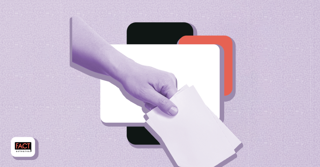 Explainer: what's to stop people from voting twice? | FACT Aotearoa